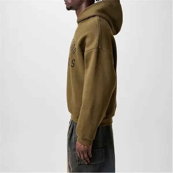 Fear Of God Logo Hooded Sweatshirt