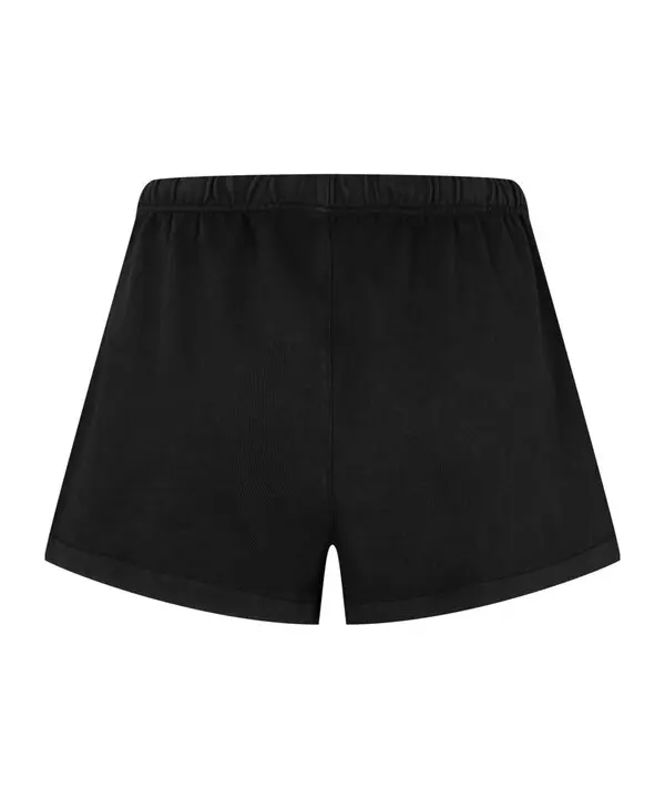 Fear Of God Elastic Waistband Shorts With Logo Print
