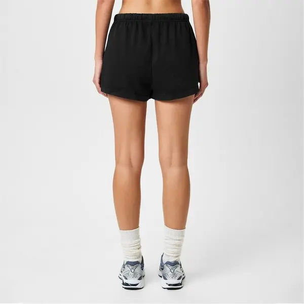Fear Of God Elastic Waistband Shorts With Logo Print