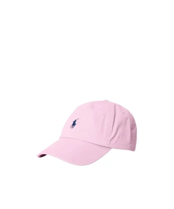 Polo Ralph Lauren Cotton Chino Baseball Cap - Pink/blue