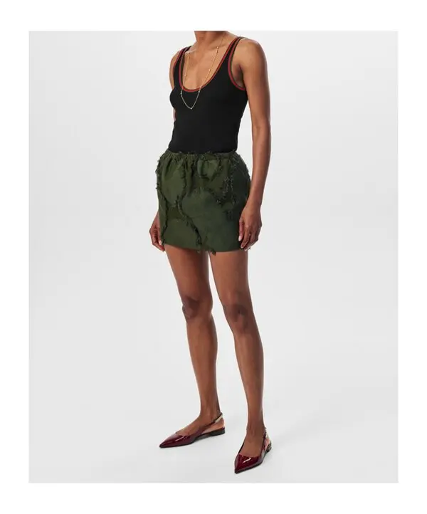 Gucci Fil Coupe Mini Skirt