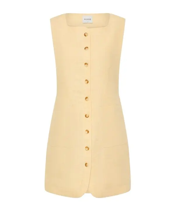 Posse Emma Mini Dress - Nude