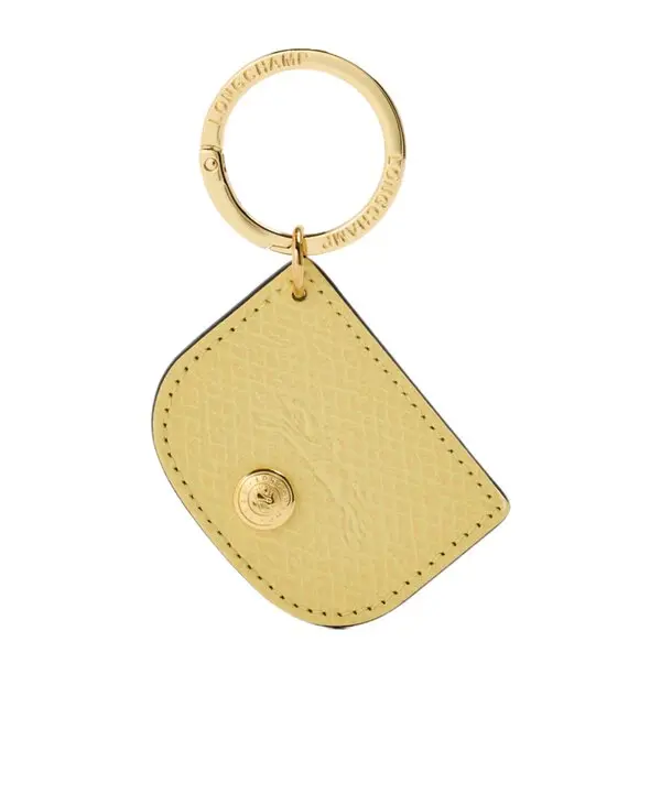 Longchamp Engraved Logo Keychain