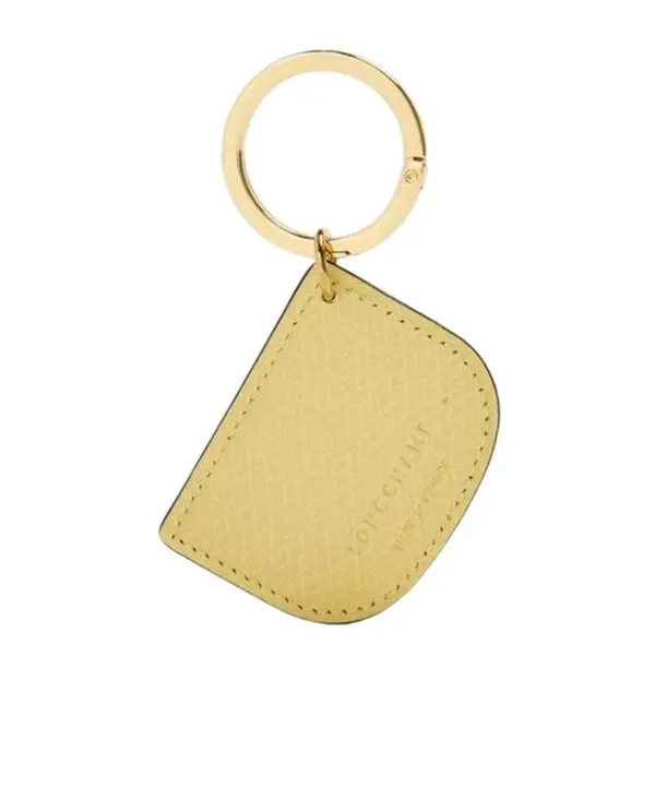 Longchamp Engraved Logo Keychain