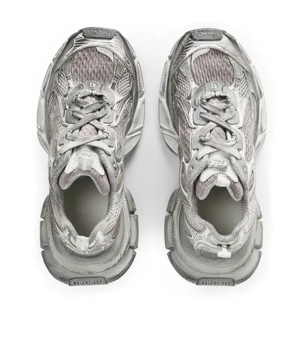 Balenciaga 3xl Low-top Casual Sneakers - Gray
