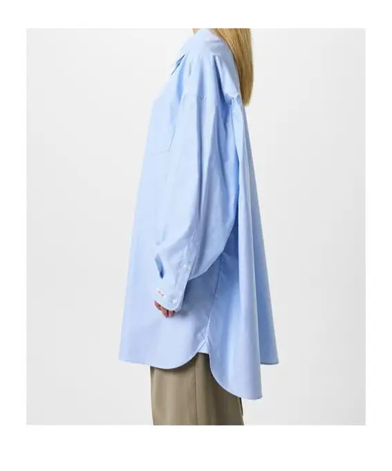 MAISON MARGIELA Classic Button-up Shirt With Straight Hem