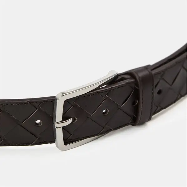 Bottega Veneta Braided Leather Belt