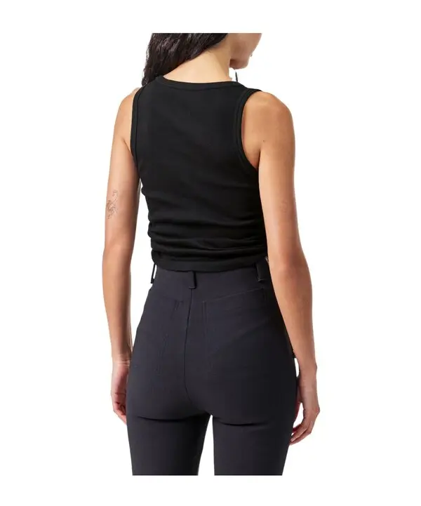 Burberry Ruched Buckle Tank Top