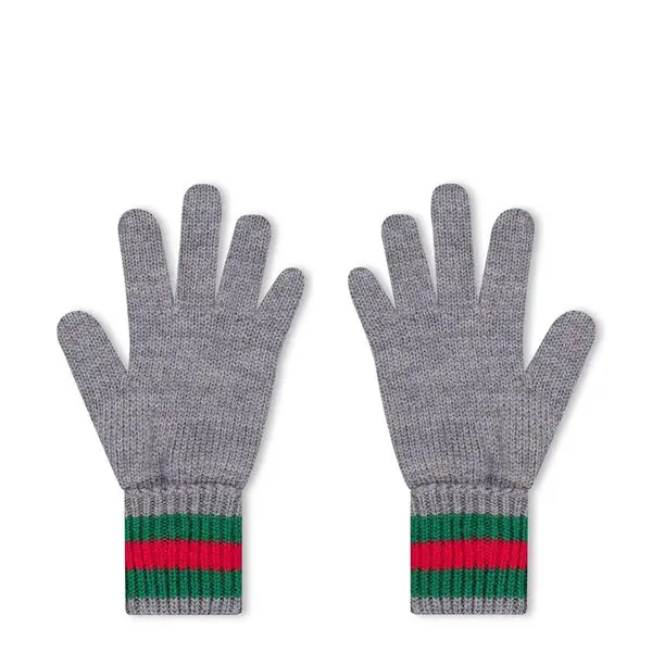 Gucci Ribbed Gloves