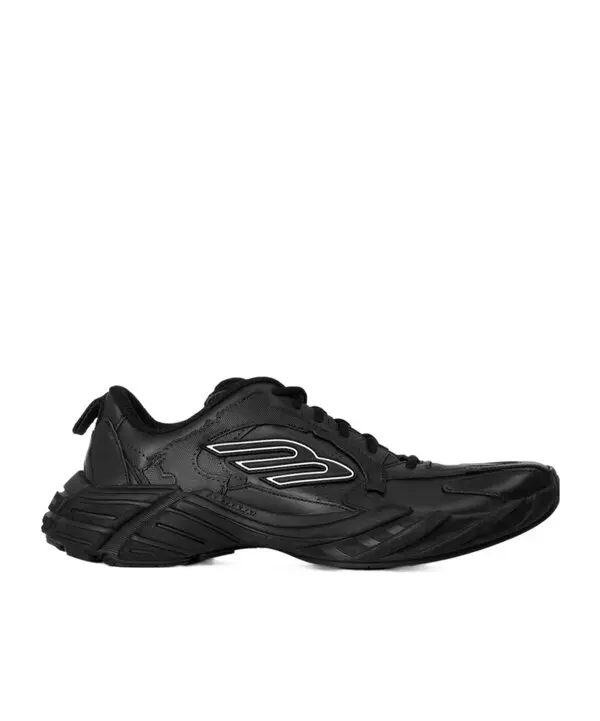 Balenciaga Monday Runners" Athletic Sneakers - Black
