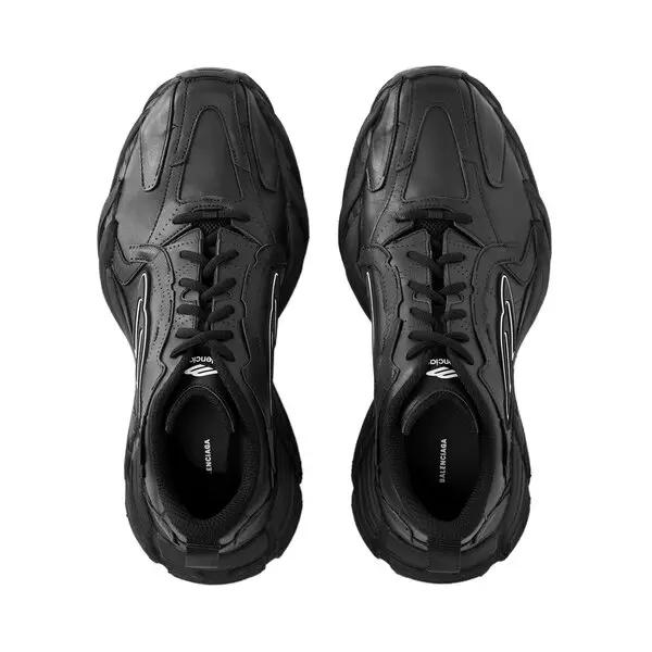 Balenciaga Monday Runners" Athletic Sneakers - Black
