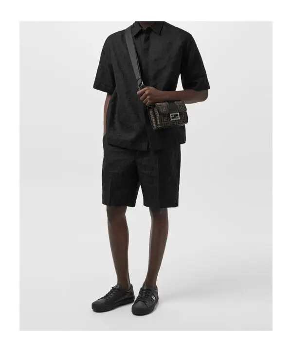 Fendi Linen Shorts