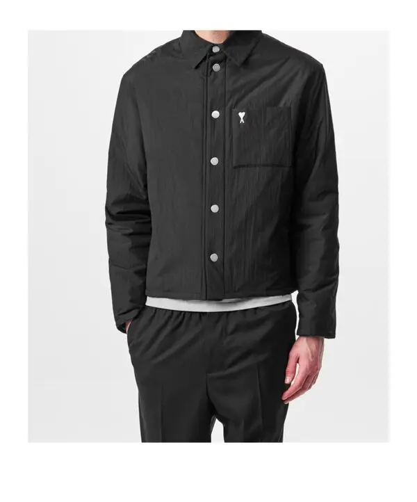 AMI Paris Padded De Coeur Overshirt