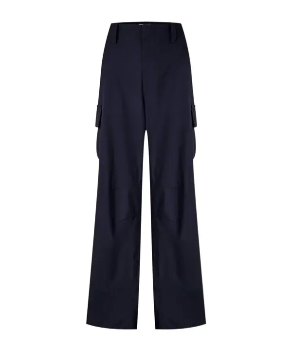 Bottega Veneta Wide Leg Cargo Trousers