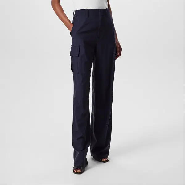 Bottega Veneta Wide Leg Cargo Trousers