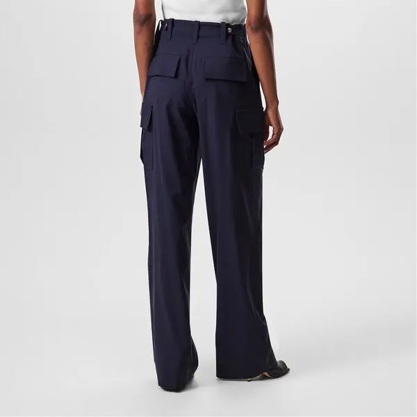 Bottega Veneta Wide Leg Cargo Trousers