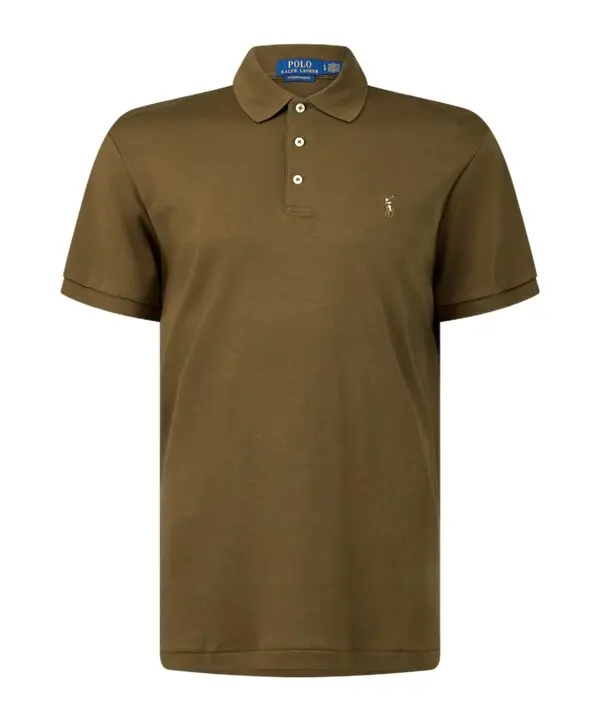 Polo Ralph Lauren Slim Fit Pima Polo Shirt - Green