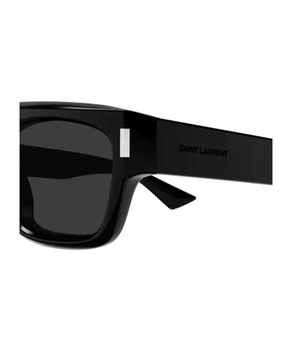 Saint Laurent Full Frame Sunglasses With Logo - Black