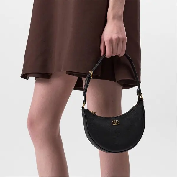 Valentino Garavani Vlogo Mini Shoulder Bag - Black