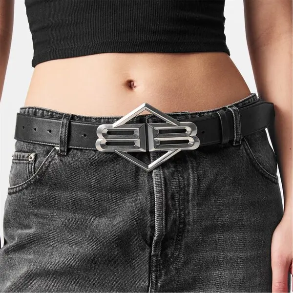 Balenciaga Logo Belt