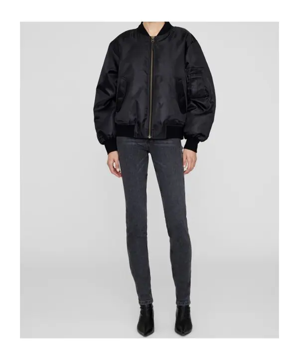 ANINE BING Long Sleeve Casual Jacket