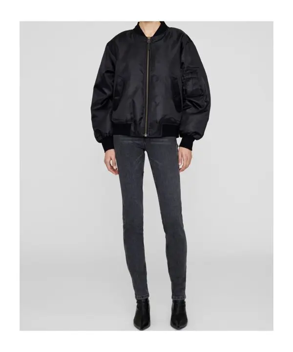 ANINE BING Long Sleeve Casual Jacket