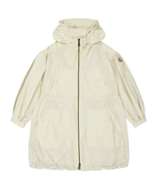 Moncler Logo Zip-up Parka