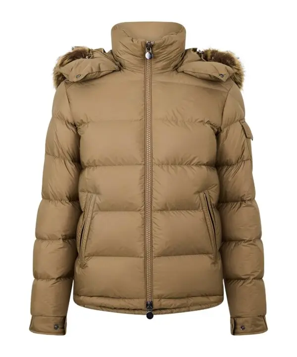 Moncler Maya Quilted Down Jacket With Hood