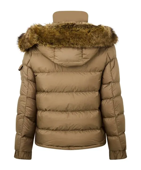 Moncler Maya Quilted Down Jacket With Hood