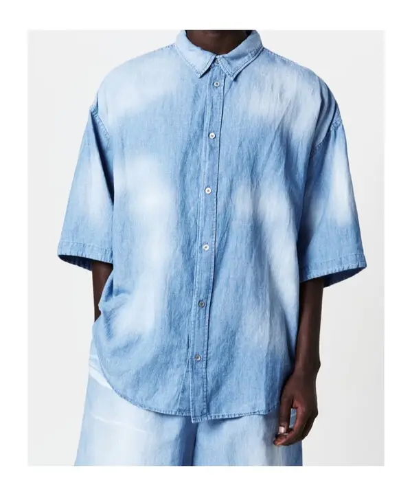 Acne Studios Logo Button Down Shirt