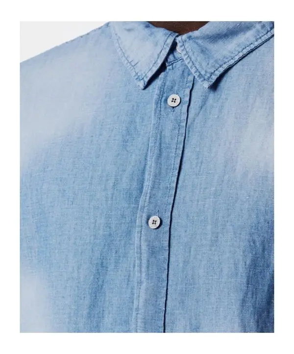 Acne Studios Logo Button Down Shirt