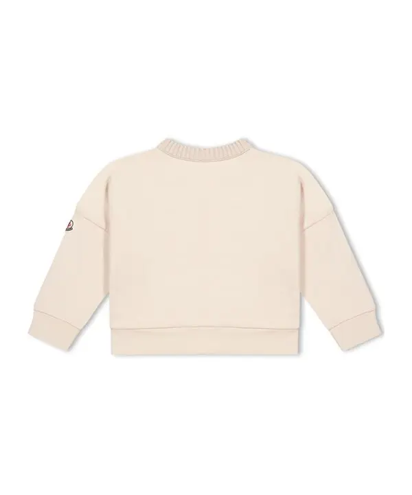Moncler Logo Embellished Round Neck Sweater