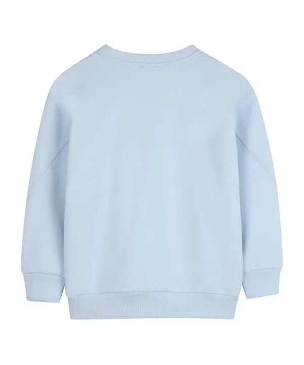 Givenchy Logo Crew Neck Sweatshirt - Blue