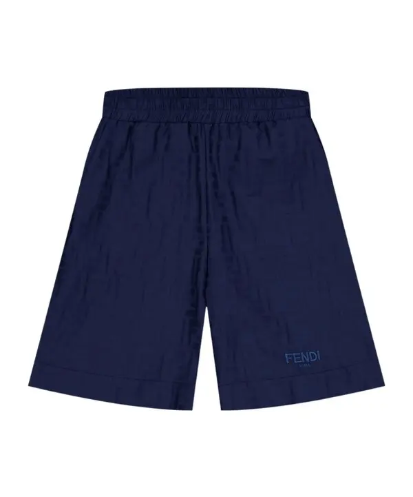 Fendi Embroidered Logo Shorts
