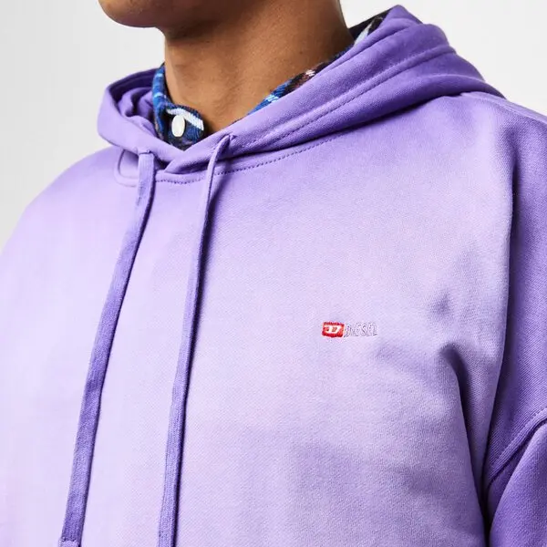 DIESEL® Gradient Wash Drawstring Hoodie