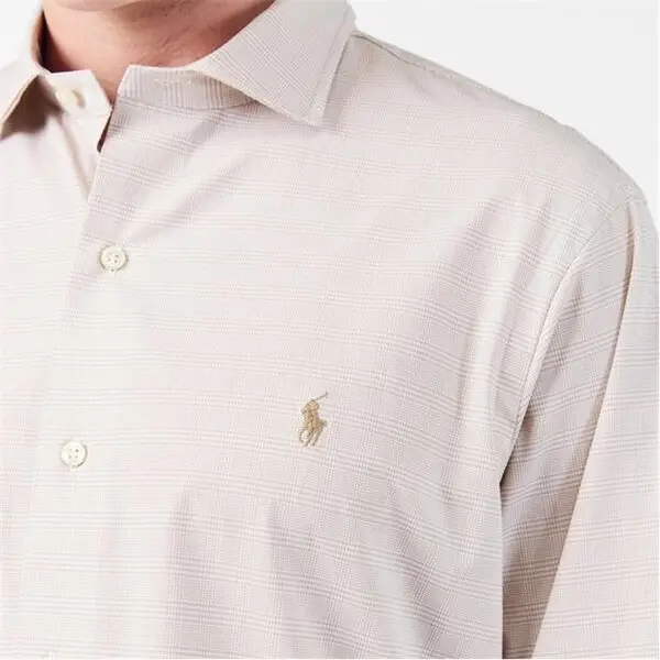 Polo Ralph Lauren Long Sleeve Logo Shirt - White