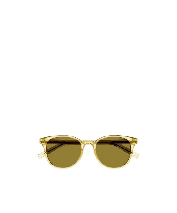 Saint Laurent Full Rimmed Sunglasses With Logo Detail