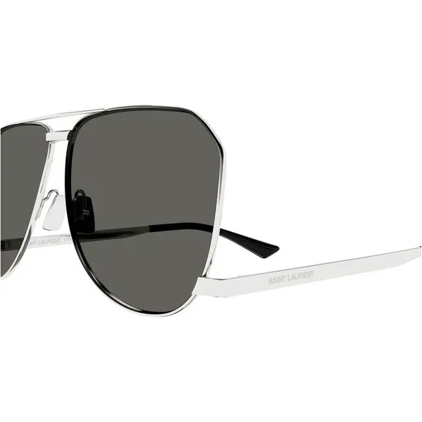 Saint Laurent Logo Aviator Sunglasses