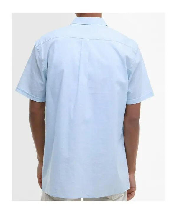 Barbour B.li Pigment Ss Shirt - Bleached Blue