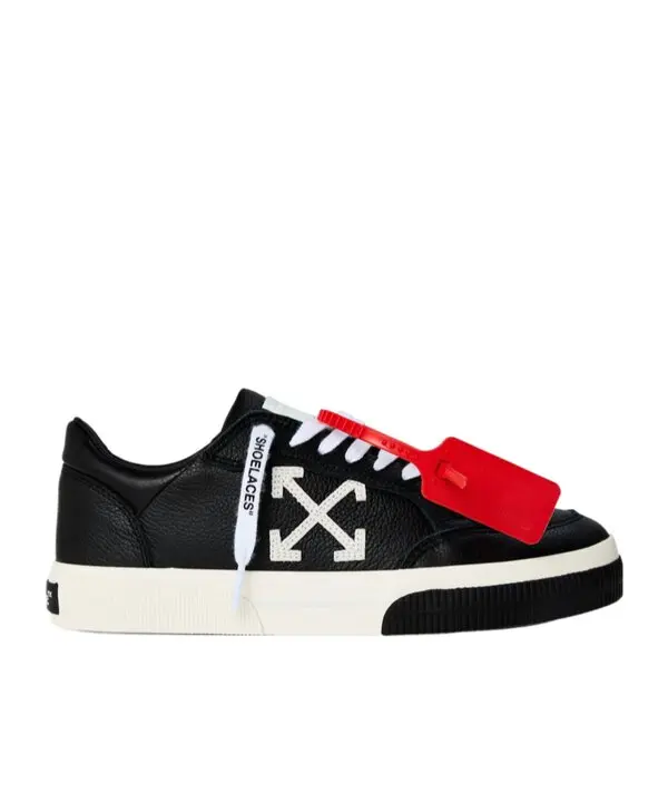 Off-White Round Toe Low-top Casual Shoes