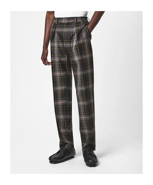 Fendi Tartan Trousers