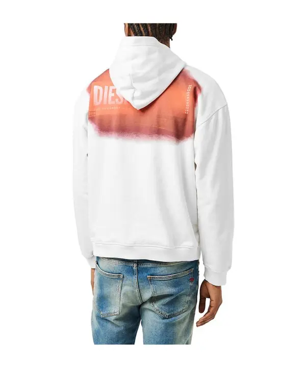 DIESEL® Drawstring Hooded Sweatshirt