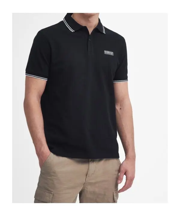 Barbour Evan Tipped Short-sleeved Polo Shirt