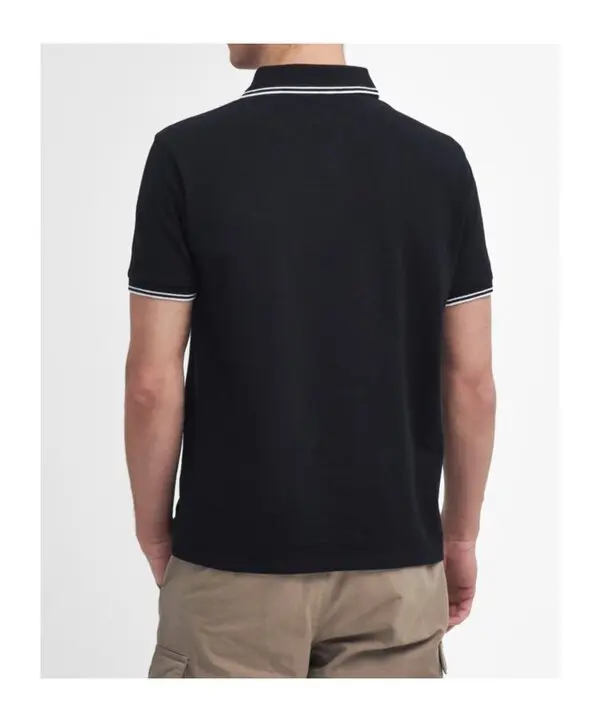 Barbour Evan Tipped Short-sleeved Polo Shirt