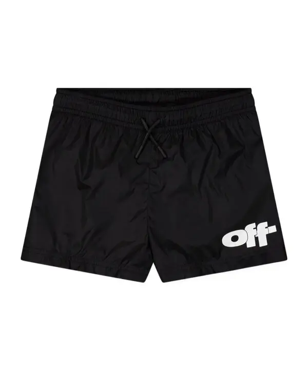 Off-White Logo Swim Shorts