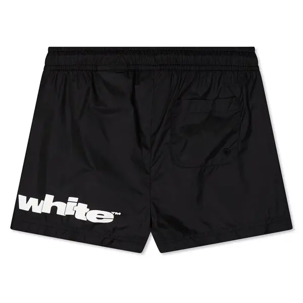 Off-White Logo Swim Shorts