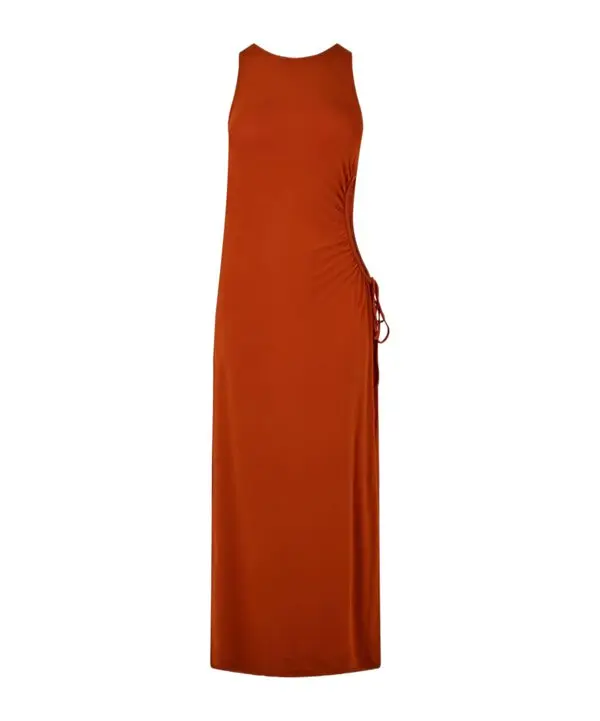 Max Mara Caro Maxi Dress - Red