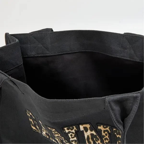 GANNI Logo Tote Bag