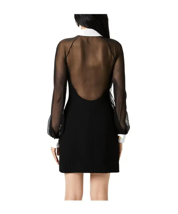 Versace Crystal Bustier Mini Dress