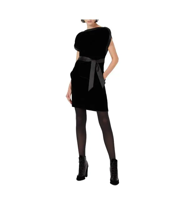 Emporio Armani Belted Mini Dress